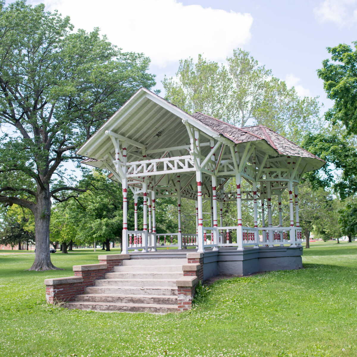 Bandstands in Community Park - Jacksonville, IL