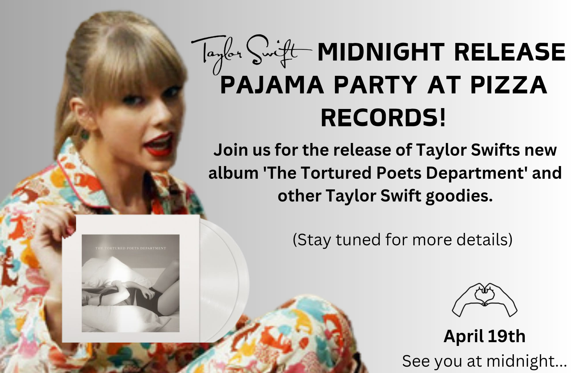 Taylor Swift Midnight Release Pajama Party - Jacksonville, IL
