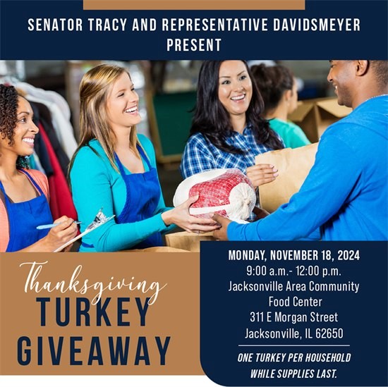 Thanksgiving Turkey Giveaway - Jacksonville, IL